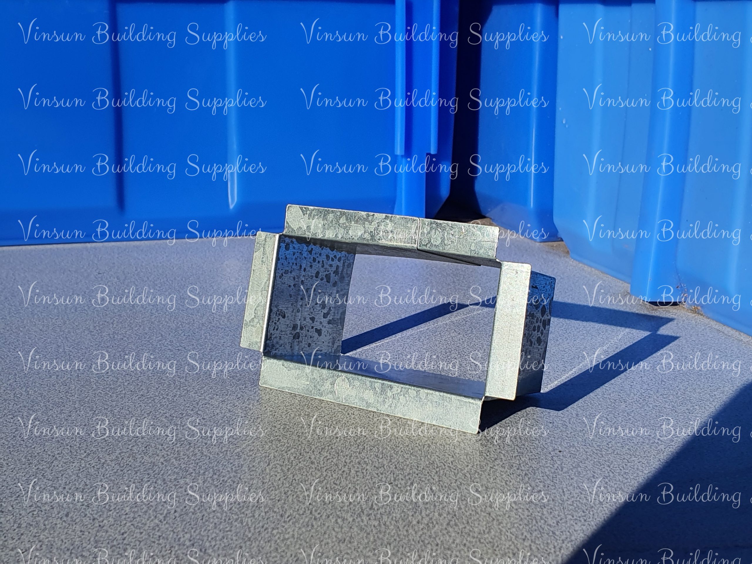 Galvanised Nozzle 100x50